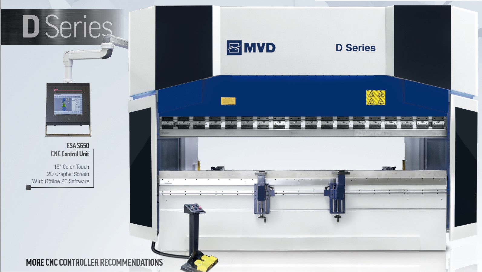 MVD | D Series särmäyspuristin - Rensi